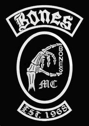 BONES MC BONES MC EST 1968 Trademark of DeVogler, Wayne D. Serial ...